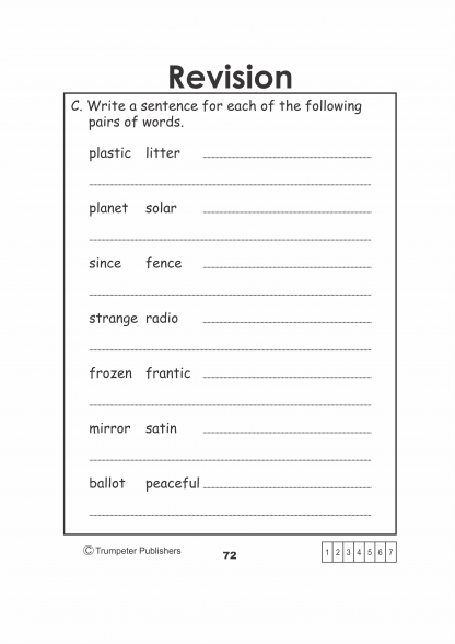 Essential Spelling Programme Workbook 3 Trumpeterpublishers